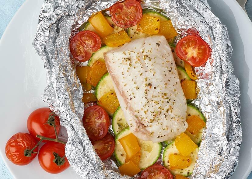 Recette Papillote à la tomate - Panzani