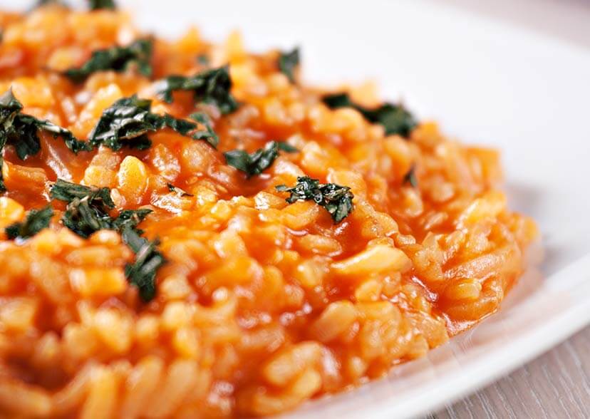 Recette Risotto à la tomate - Panzani